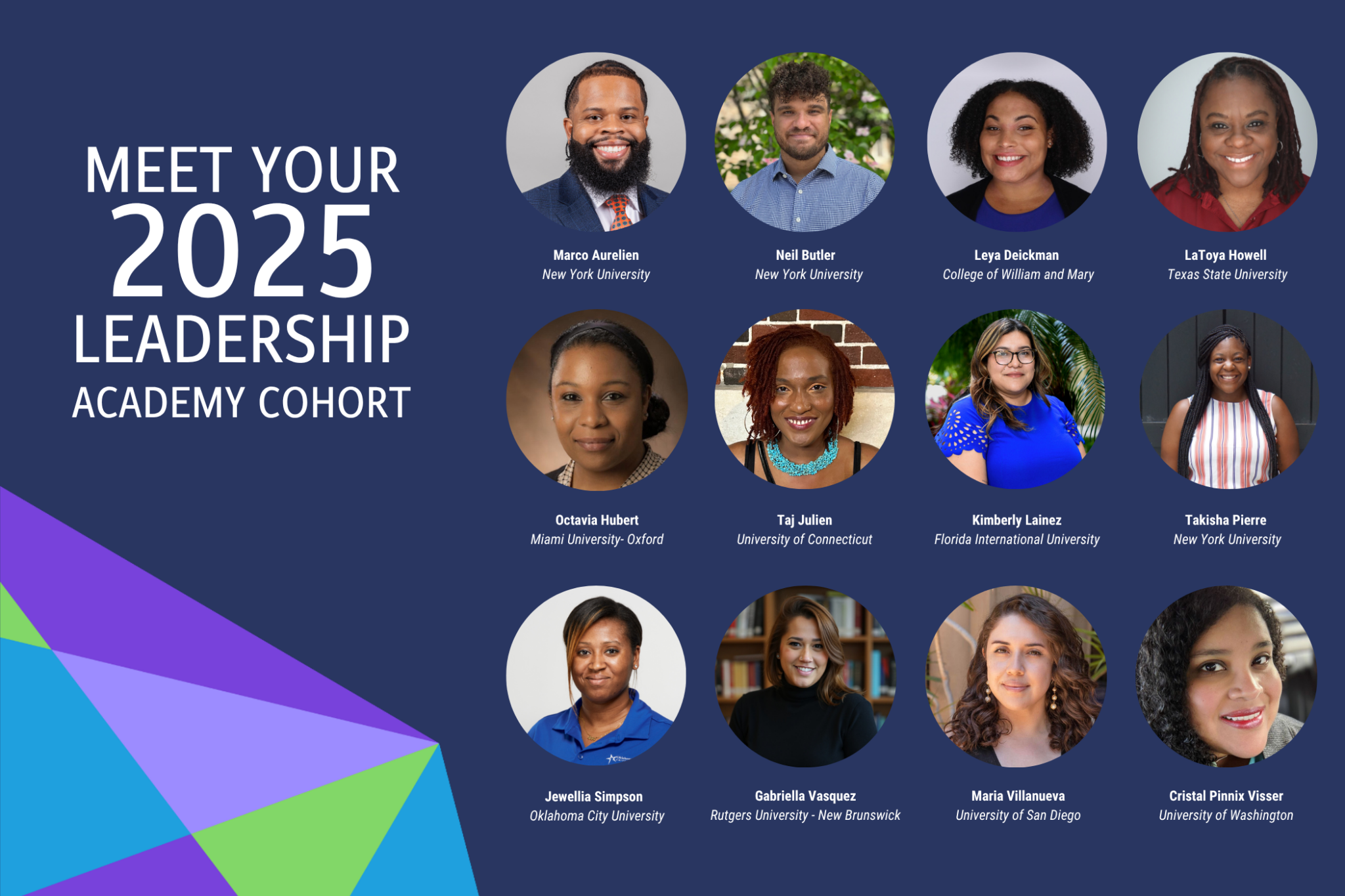 2025-2026 Leadership Academy Cohort - ACUHO-I